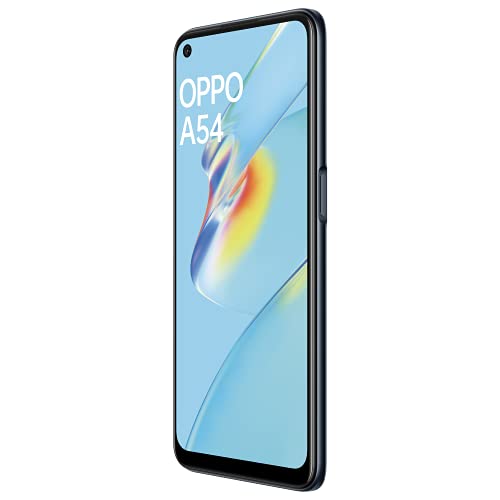 OPPO A54 CPH2239 Dual SIM 128GB ROM + 6GB RAM Factory Unlocked 4G/LTE Smartphone (Crystal Black) - International Version
