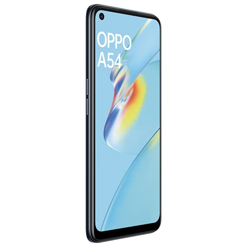 OPPO A54 CPH2239 Dual SIM 128GB ROM + 6GB RAM Factory Unlocked 4G/LTE Smartphone (Crystal Black) - International Version