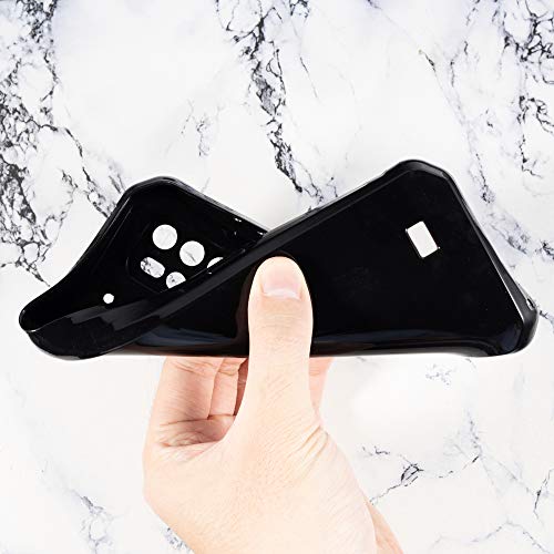Shantime Ulefone Armor 11 5G Case, Scratch Resistant Soft TPU Back Cover Shockproof Silicone Gel Rubber Bumper Anti-Fingerprints Full-Body Protective Case Cover for Ulefone Armor 11 5G (Black)
