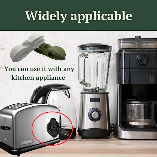 MG ONE 6-Pack Cord Organizer for Kitchen Appliances - Cord Holder Stick On with Strong 3M Adhesive - Cable Organizer for Appliances: Mixer, Blender, Coffee Maker, Pressure Cooker, Air Fryer