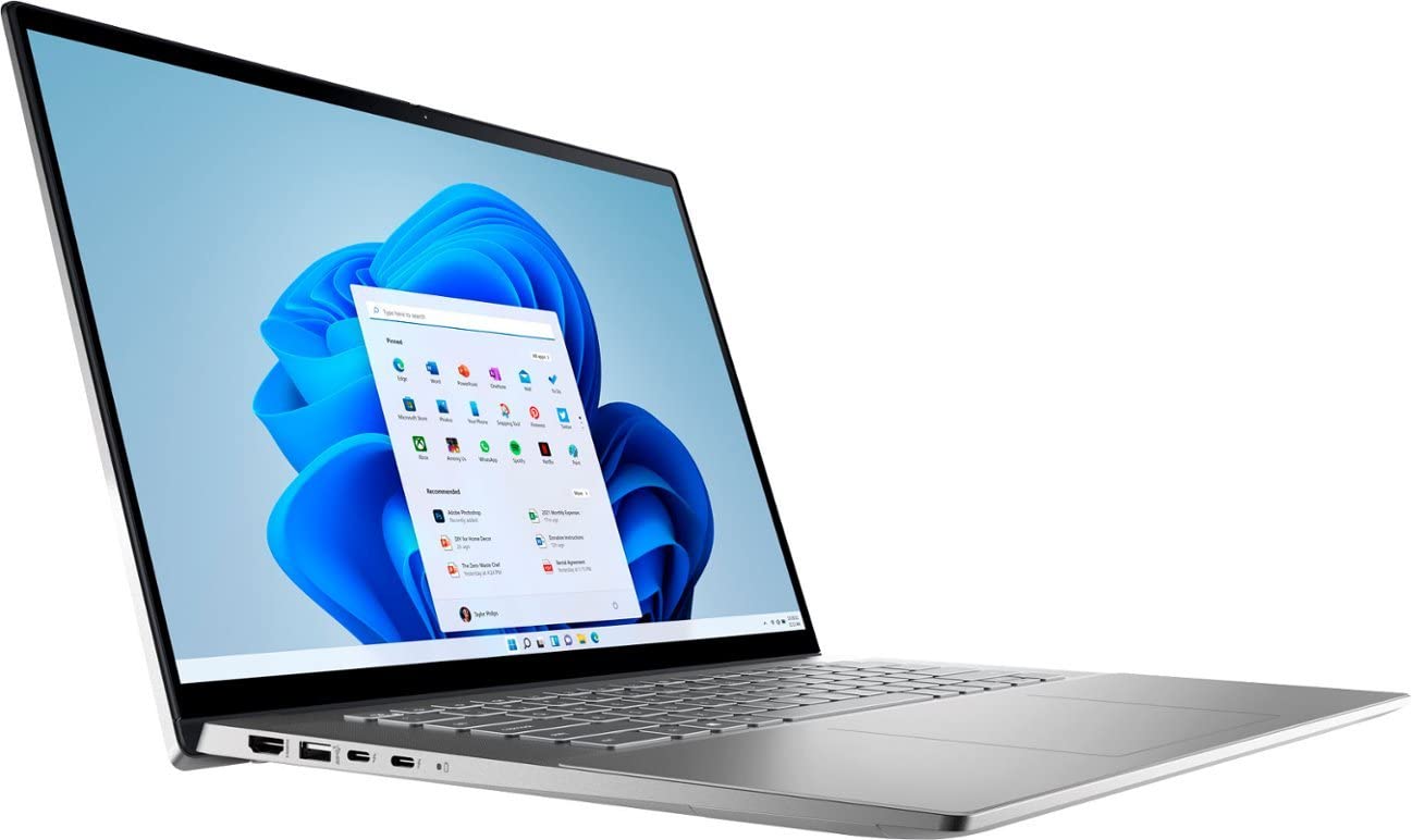 Dell Inspiron 7620 2-in-1 Laptop, 16.0" Touchscreen WUXGA 12th Gen (Intel i7-1260P 12-Core, 16GB RAM, 512GB PCIe SSD, Intel Iris Xe, Backlit KYB, Fingerprint, 2 Thunderbolt 4, WiFi 6E, Win11Pro)