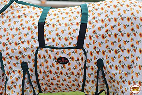 HILASON 78 Inches Horse Fly Sheet Ultra Violet Rays Protect Mesh Bug Mosquito Summer Spring | Fly Sheet | Horse Turnout Sheet | Fly Sheet for Horses | Bug and Mosquito Protection | Fly Sheet for Horse