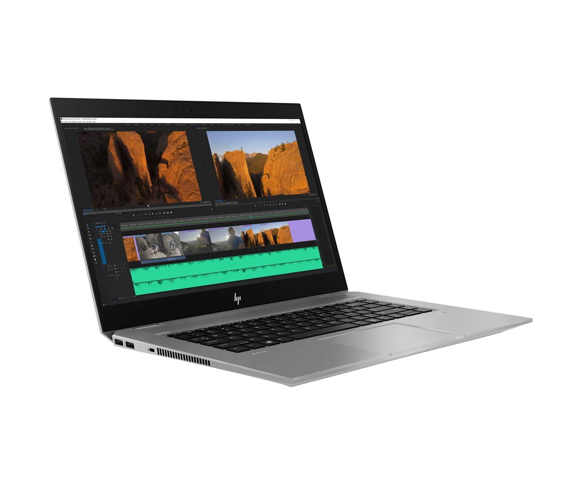 HP ZBook Studio G5 15.6" FHD Core i7-8850H 2.6GHz, 16GB RAM, 512GB SSD, Windows 11 Pro 64Bit, CAM, NVIDIA Quadro P1000 4GB (Renewed)