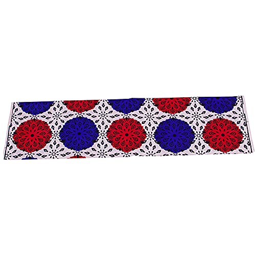 African Fabric 6 Yards BintaRealwax 100% Polyester Ankara Fabric for Party Dress FP6427