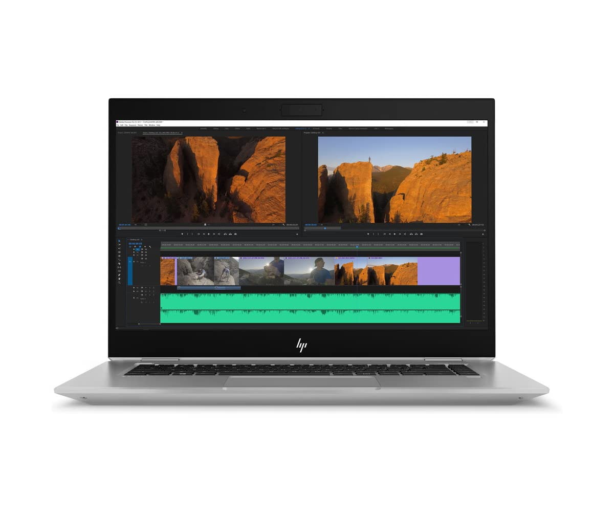 HP ZBook Studio G5 15.6" FHD Core i7-8850H 2.6GHz, 16GB RAM, 512GB SSD, Windows 11 Pro 64Bit, CAM, NVIDIA Quadro P1000 4GB (Renewed)