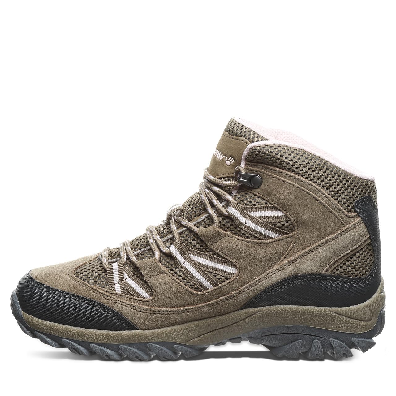 BEARPAW Women's Tallac Wide Natural Size 9 | Women's Bootie | Women's Hiker Boot | Comfortable Hiking Boot