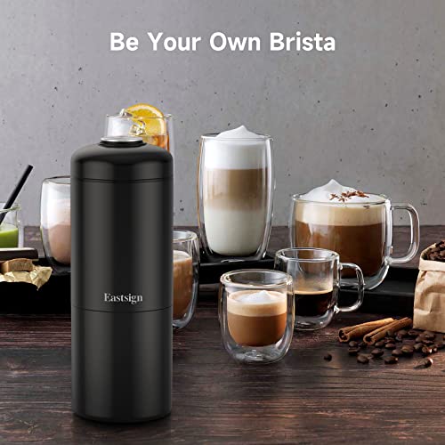 Eastsign Manual Espresso, Portable Espresso Machine, Compatible Ground Coffee, Hand Coffee Maker, Travel Gadgets, Manually Operated, Perfect for Camping, Hiking…