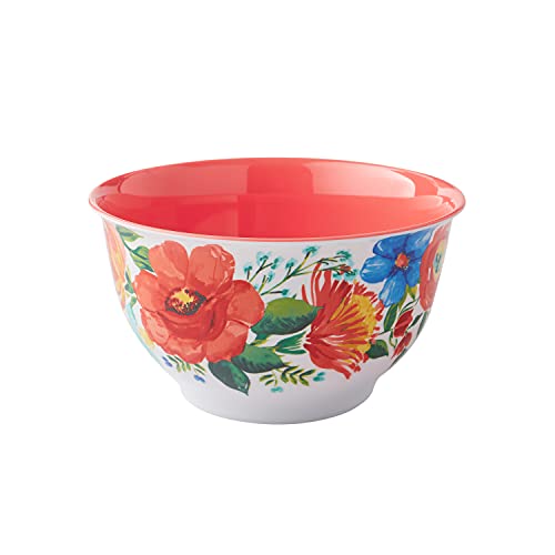 The Pioneer Woman Delaney 6-piece Melamine Bowl Set, White