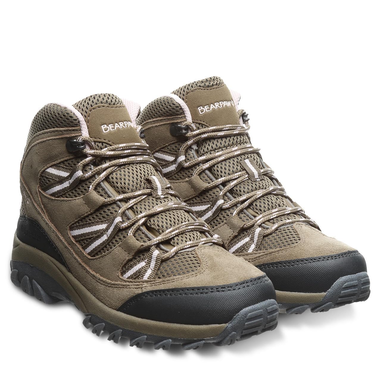 BEARPAW Women's Tallac Wide Natural Size 9 | Women's Bootie | Women's Hiker Boot | Comfortable Hiking Boot