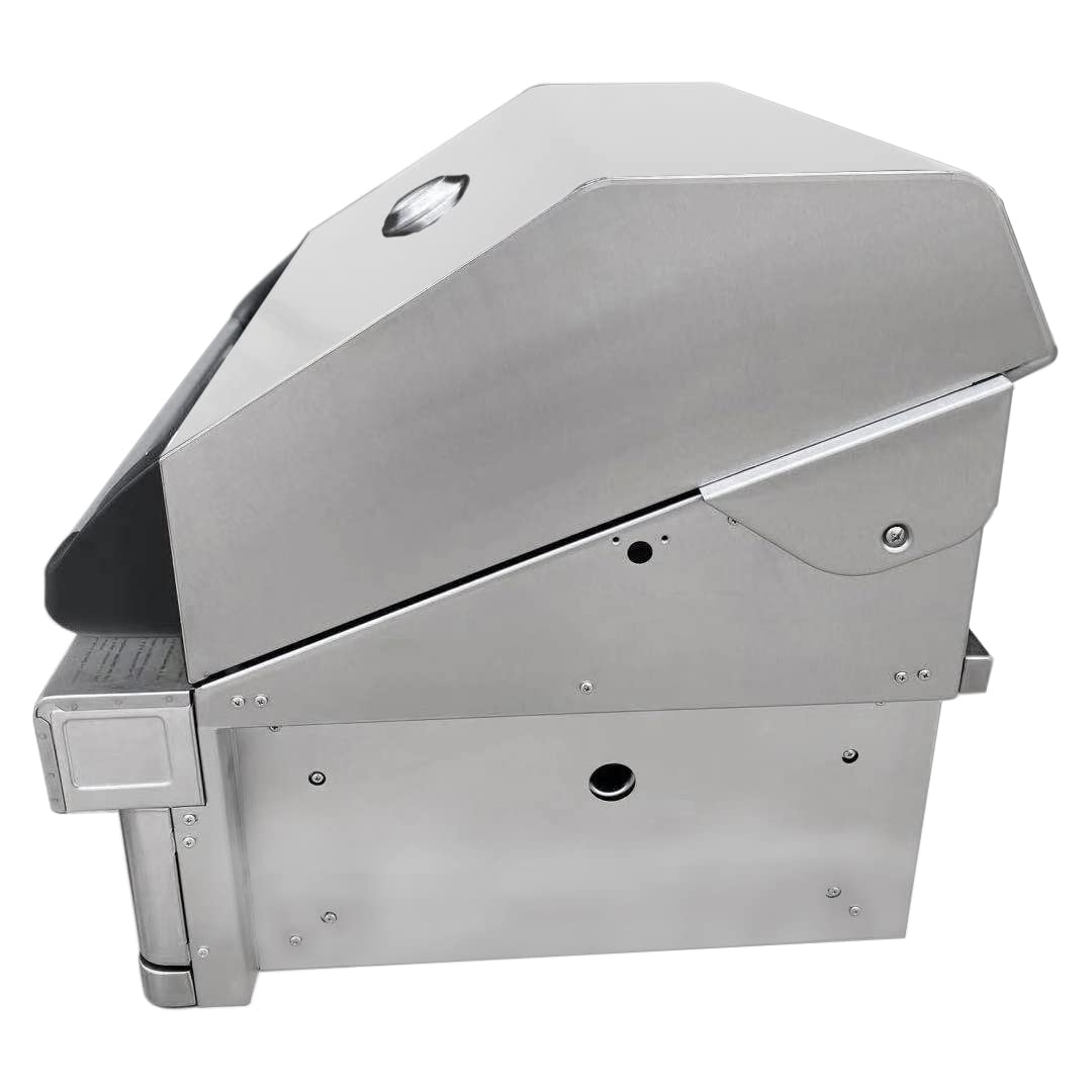 Barbeques Galore Turbo 32-inch 4-Burner Built-in BBQ Gas Grill - Natural Gas - BTH3221NG