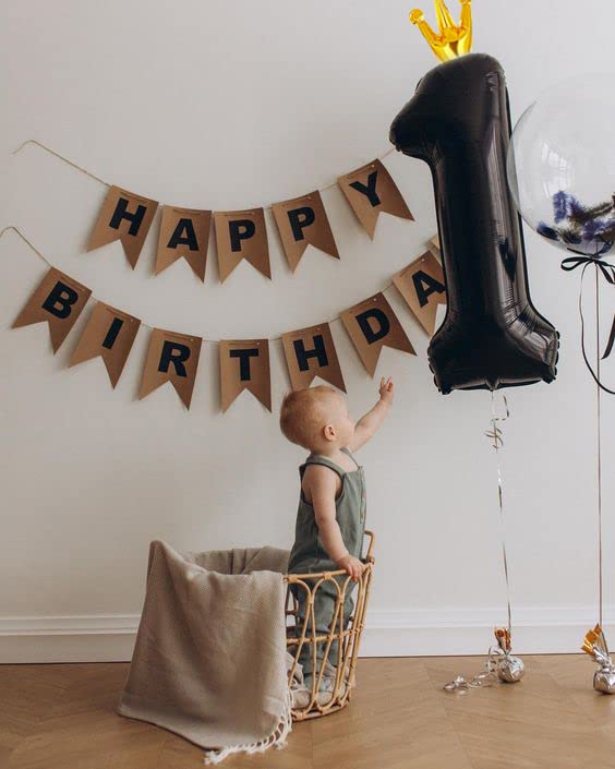 Number 6 Balloon 40 in, Six Helium Balloons for Birthday Party 16 60 Decorations Anniversary, 6th Birthday Balloon, Black 6 Balloons