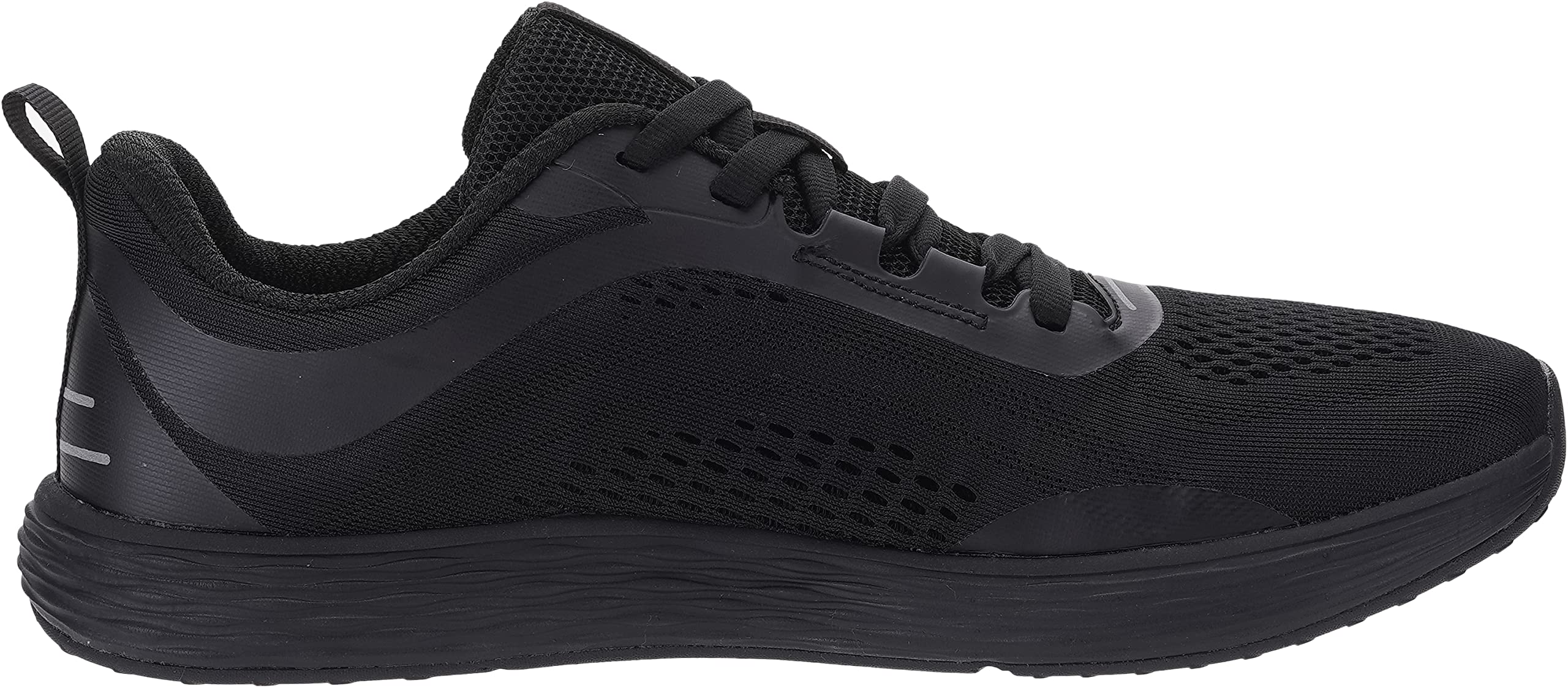 WHITIN Mens Zero Drop Wide Toe Box Road Running Shoes Size 11 Lightweight Sports Workout Comfortable Width Tennis Athletics Outdoor Mesh Male Black 45