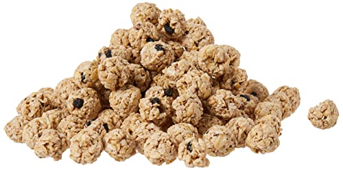 Amazon Brand - Wag Expedition Human Grade Organic Granola Bites Dog Treats, Non-GMO, Gluten Free, Oat & Blueberry, 10oz
