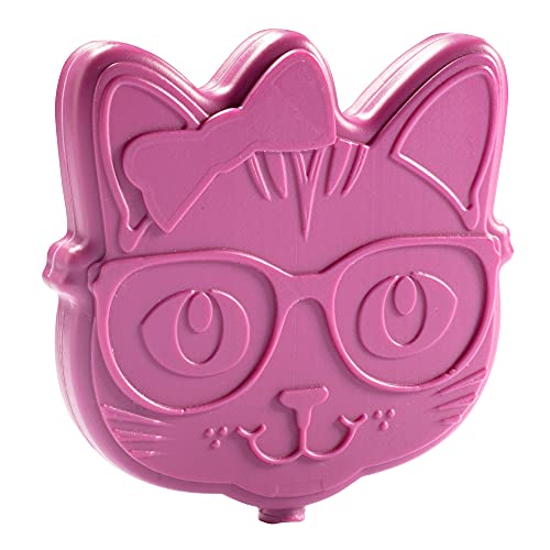 Kitty Reusable Hard Ice Pack Set of 3 - Fits Easily Inside Kids Lunch Box, Bento or Insulated Bag - Long Lasting, Slim, Lightweight Design - Cool Freezer Packs Keep Food Cold For Hours- Back To School