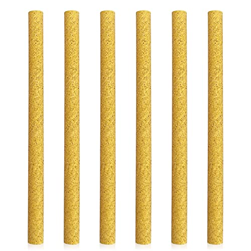 S&X Sand Perch Covers for Parakeets Canaries Finches & Other Small Birds, 6-Pack Bird Perch Covers Sandpaper
