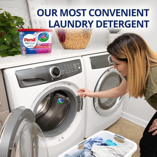Persil Discs Laundry Detergent Pacs, Intense Fresh, High Efficiency (HE) Compatible, Laundry Soap, 62 Cou