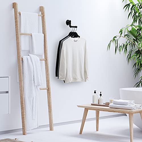 SCDGRW Heavy Duty 13.6 Inches Industrial Pipe Coat Hook Rack, Rustic Vintage L Shaped Clothes Towel Holder Hanger Iron Pipe Wall Mounted Garment Hook for Closet Laundry Room