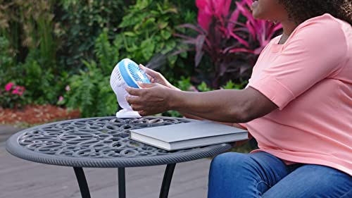 Spark Innovators Go Fan Cool Mist - Lithium Ion Fan w/ Built in Mister! - As Seen on TV