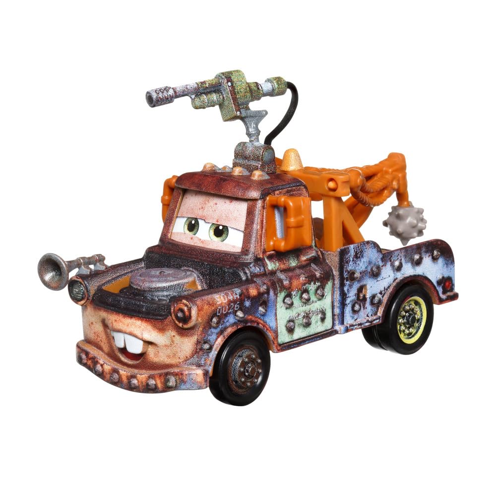 Disney Cars Toys Mattel 1:55 Scale Diecast Cars On The Road Series Road Rumbler Mater
