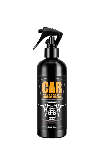 HGKJ Neutral pH CAR Interior CLEANER-Effective All Purpose Cleaner--Gentle Formula -Need To Be Diluted-For Use Fabric Roofs,Leather Seats,Plastic & More-10 Oz