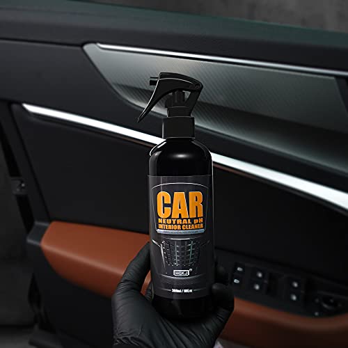 HGKJ Neutral pH CAR Interior CLEANER-Effective All Purpose Cleaner--Gentle Formula -Need To Be Diluted-For Use Fabric Roofs,Leather Seats,Plastic & More-10 Oz