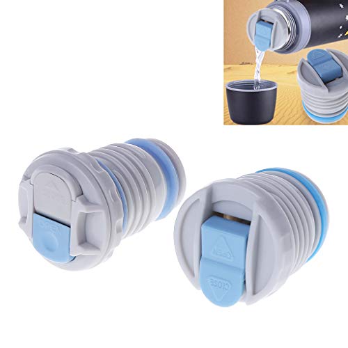 HELYZQ 4.4cm/4.5cm Vacuum Flask Lid Thermos Cover Portable Universal Travel Mug Accessories Suitable for Diameter Thermos Cups