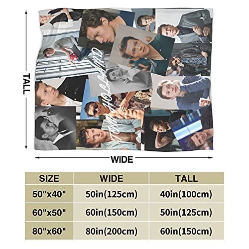 Blanket Fleece Throw Blankets Lightweight Super Soft Comfortable Blanket Gifts for Men Women Kids Bed Sofa Living Room