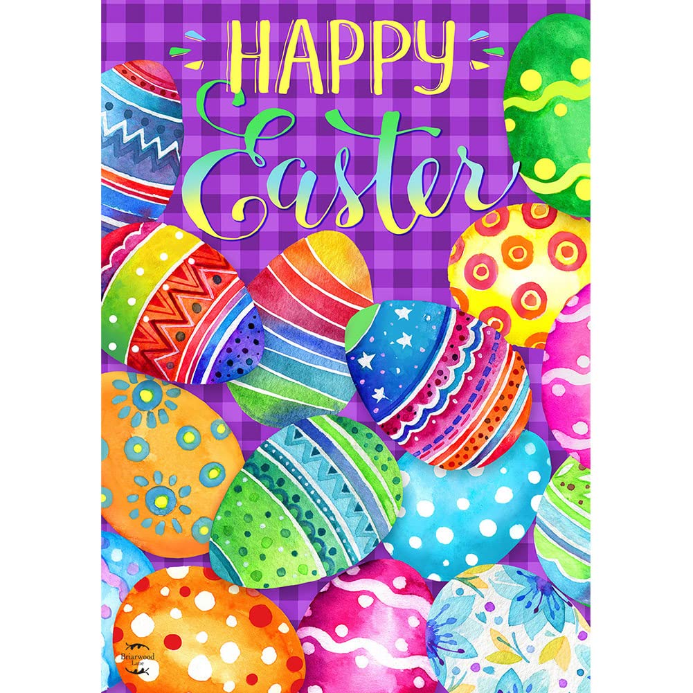 SupaDiya Easter Eggs Diamond Painting Kits for Adults Beginner, Full Drill Round Diamond Dots DIY 5D Diamond Art Kits, Paint by Numbers Adults Gem Art Painting Kit for Home Wall Decor (12x16 inch)