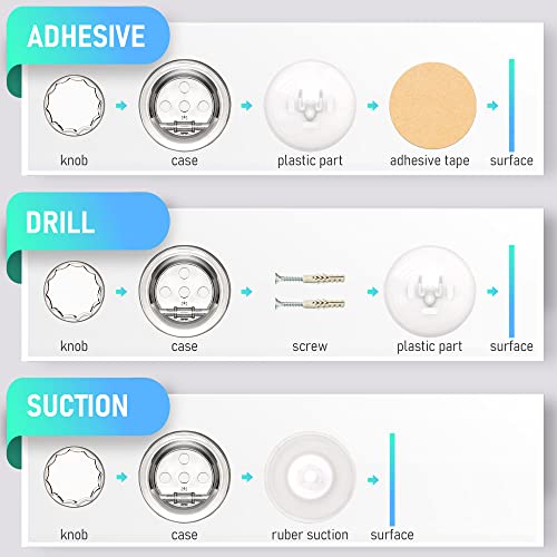 EDNA HOME Shower Organizer with Vacuum Suction Cups, Shower Caddy with 2 Levels, Rustproof Chrome Storage Basket, Bathroom Holder for Soap, Shampoo, Gel, Conditioner, Made in Europe