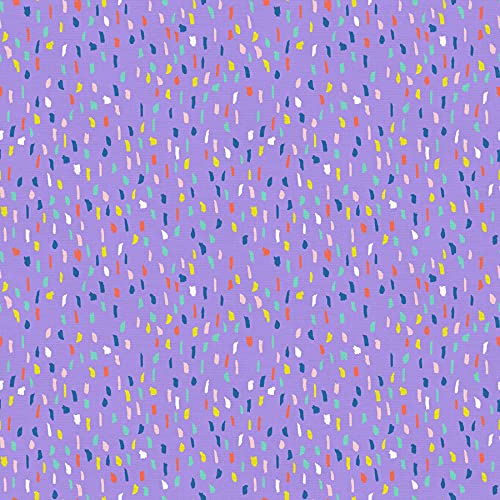 PBS Fabrics Over The Rainbow by Ampersand, Quilter's Cotton, Purple, Fabric by The Yard