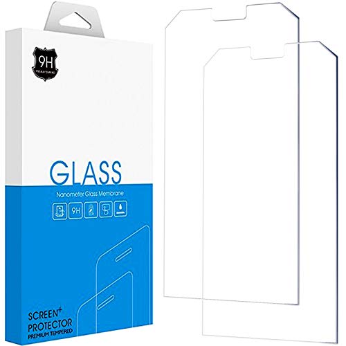 Ailiber Compatible with Kyocera DuraForce Ultra 5G Screen Protector [2 Pack] DuraForce UW E7110 Tempered Glass Film Anti-Scratch Hardness HD Clear Case Friendly for Dura Force Ultra 5G (Verizon 2021)