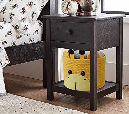 T&T Homewares Small Giraffe Baskets for Baby Diaper Organizer, Nursery Storage, Nursery Room Decor, Kids Room Organizer, Cat Dog Toy Storage