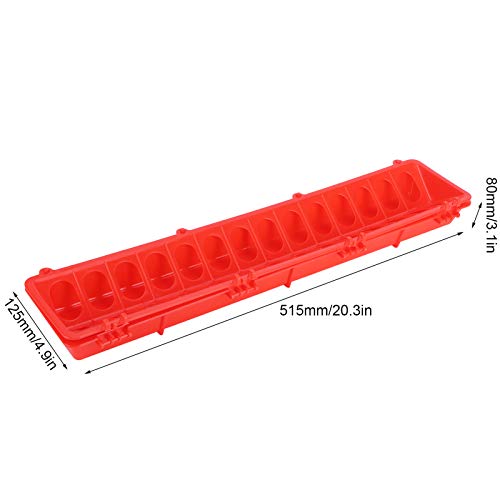 Bird Feeder, 5Pcs/Set Bird Feeder Container, for Starlings for Pigeons for Parrots