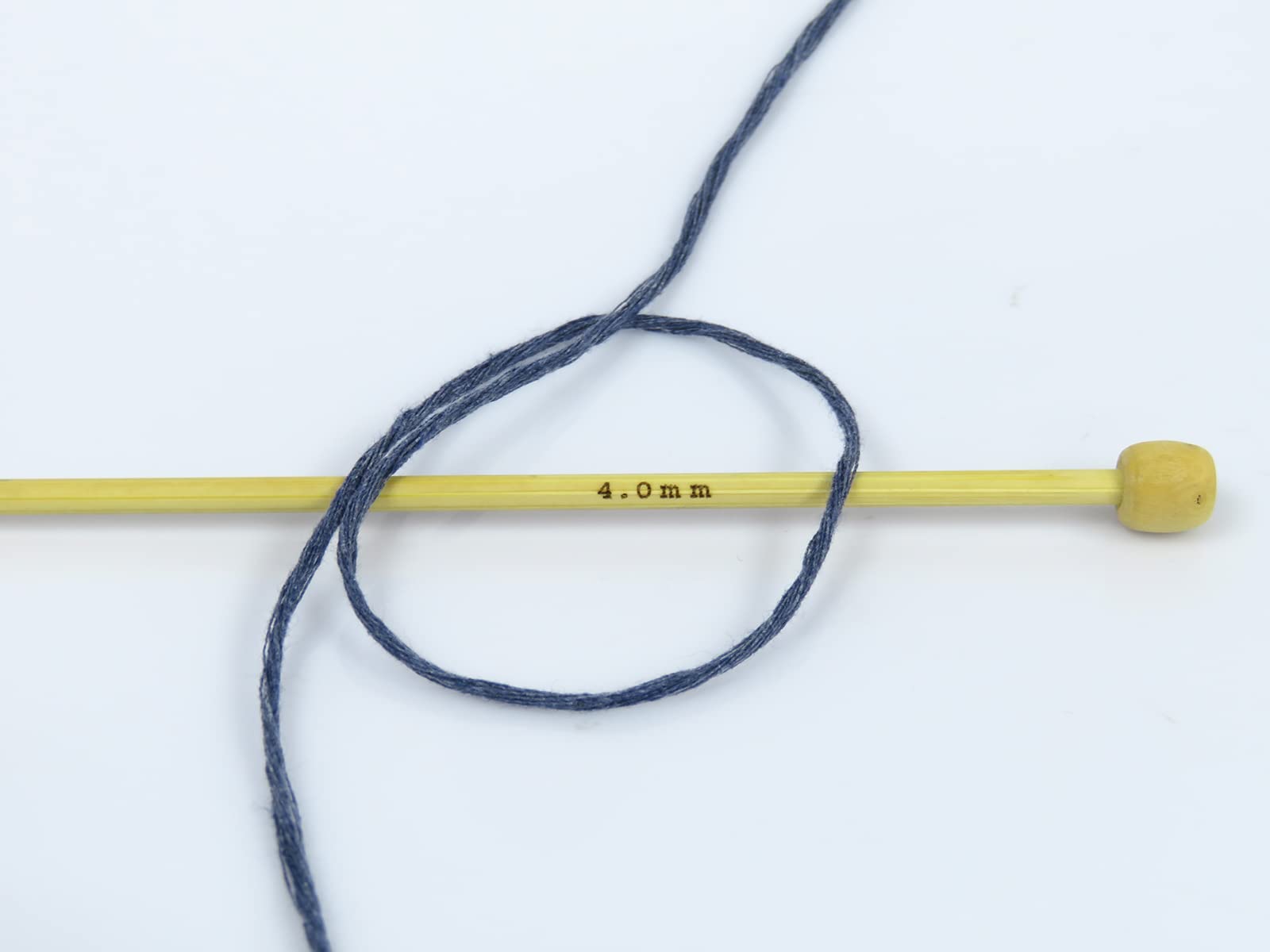 Lot of 4 x 100gr Skeins Ice Yarns Natural Cotton (100% Cotton) Yarn Jeans Blue