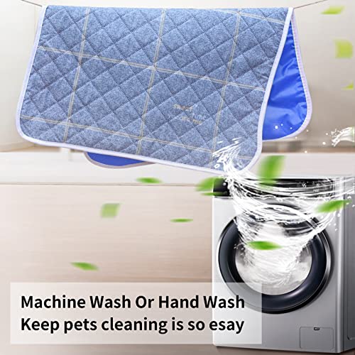 Tfwadmx Guinea Pig Cage Liners Washable Guinea Pig Pee Pads Waterproof Reusable Rabbit Bedding Mat Super Absorbent Pee Pad Anti-Slip Bottom Cage Accessories for Small Animals