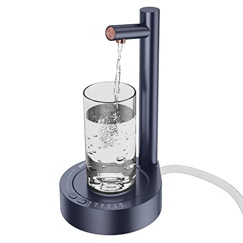 𝐃𝐞𝐬𝐤𝐭𝐨𝐩 Water Dispenser, Portable Electric Countertop Water Dispenser for 5 Gallon Bottle & Universal Bottles, USB Charging Automatic Drinking Water Bottle Pump for Home, Office, Camping