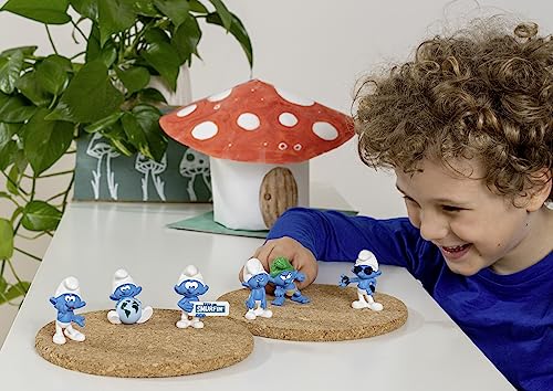 Schleich Smurfs, Collectible Retro Toys and Figurines for All Ages, Dimwitty Smurf Figure