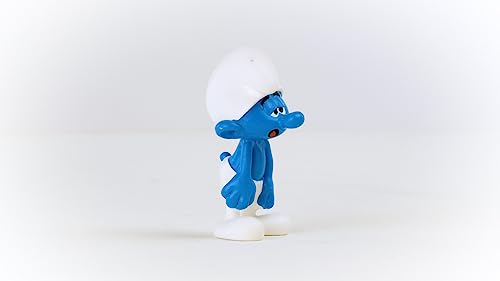 Schleich Smurfs, Collectible Retro Toys and Figurines for All Ages, Dimwitty Smurf Figure