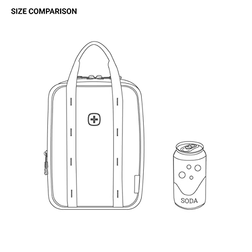 SwissGear Insulated/Collapsible, Black/Red, One Size