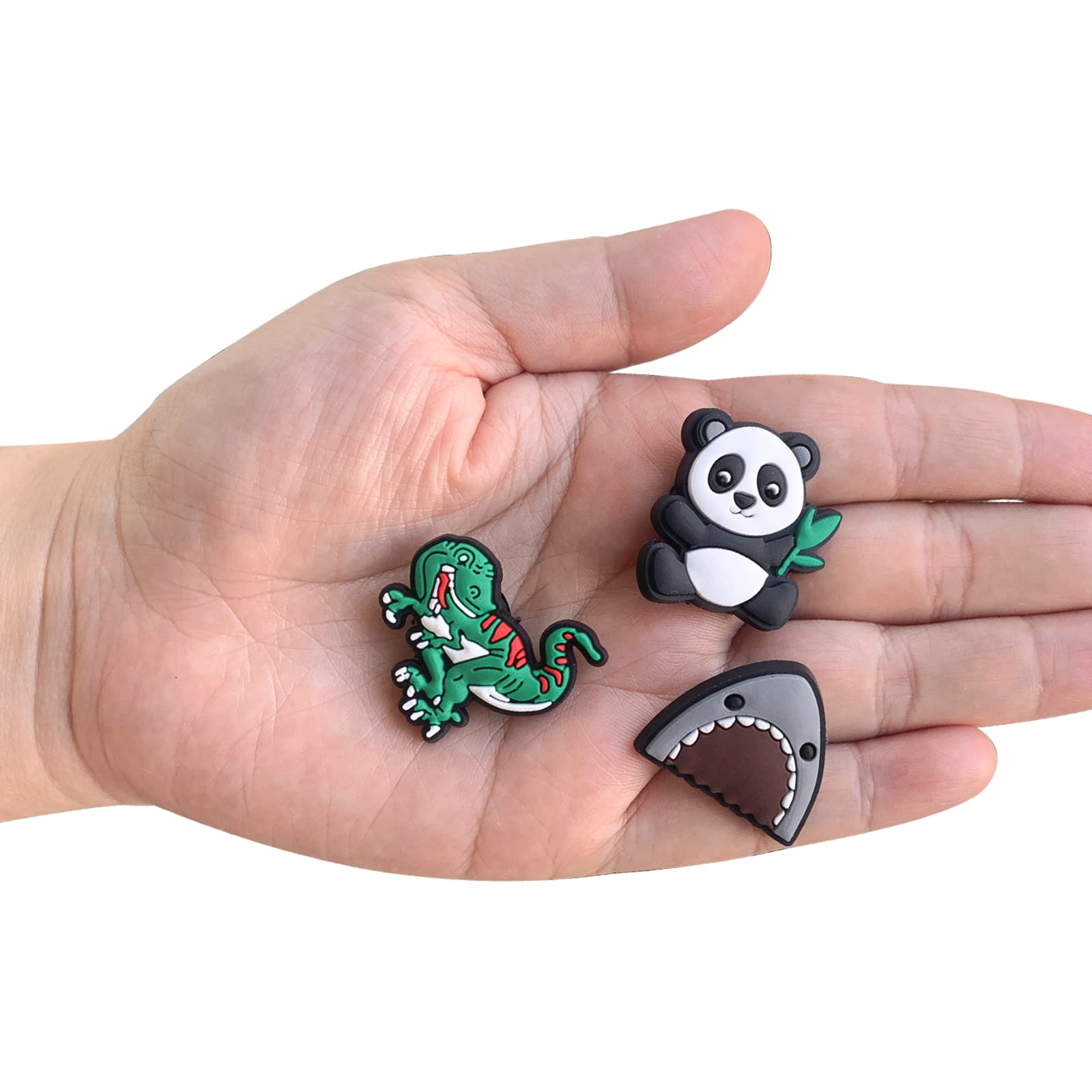 30,50,100Pcs Random Shoe Charms for Clog Decoration, Cute Cartoon Charms Accessories for Gift(100)