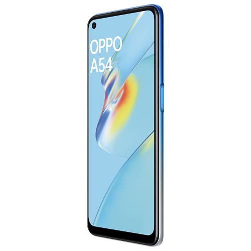 OPPO A54 CPH2239 Dual SIM 64GB ROM + 4GB RAM Factory Unlocked 4G/LTE Smartphone (Starry Blue) - International Version
