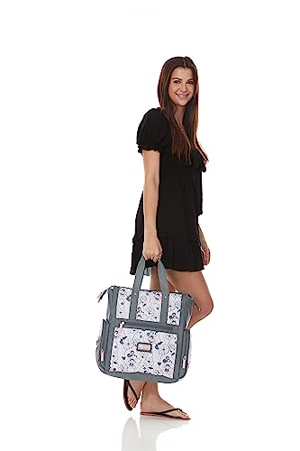 Disney Baby Diaper Bag, Minnie Mouse Convertible Tote/Backpack