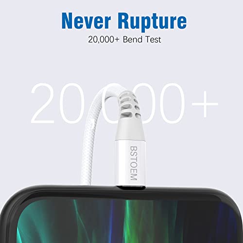 iPhone Charger 10 ft Apple Certified Cord Lightning Charging Cable for iPhone 14/13/12/11 Pro/X/Xs Max/XR/8 Plus/7/6s/SE/5c/5s iPad Air/Mini USB Charge 10 Foot