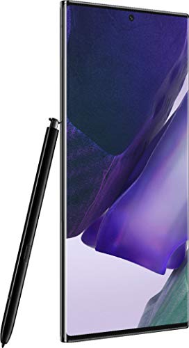Samsung Electronics Galaxy Note 20 Ultra 5G N986U Android Cell Phone, US Version, 512GB of Storage, Mobile Gaming Smartphone, Long-Lasting Battery, Mystic Black - AT&T Locked - (Renewed)