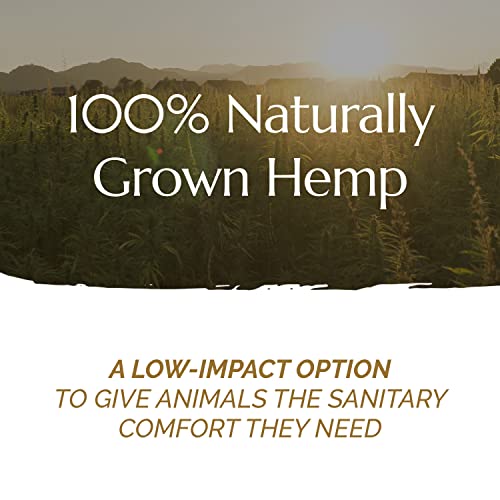 ChanvraPet All Purpose Hemp Pet Mats, Made of 100% Naturally Grown Hemp, No Chemicals Added, Reptile & Chicken Nesting Pads, Great for Terrariums, Small Tanks, and Cages