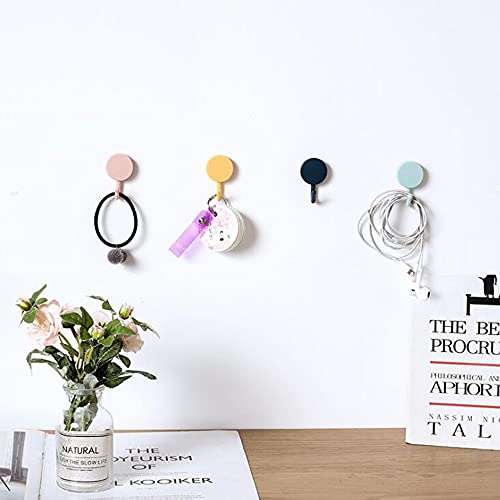Wall Hooks,Command Hooks(10pcs),Multifunctional Seamless Wall Hooks,Suitable for Towel Hooks,Hooks for Hanging Coats,Shower Hook,Curtain Hooks,Door Hook