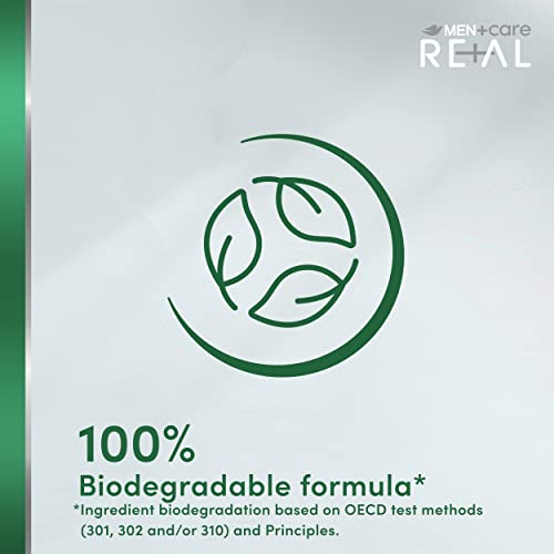 DOVE MEN + CARE Real Bio-Mimetic Care Shampoo & Conditioner Reconstruct 2 Count For Damaged Hair Sulfate Free Shampoo & Silicone-Free Conditioner with Coco Fatty Acid + Vegan Keratin 10 Oz