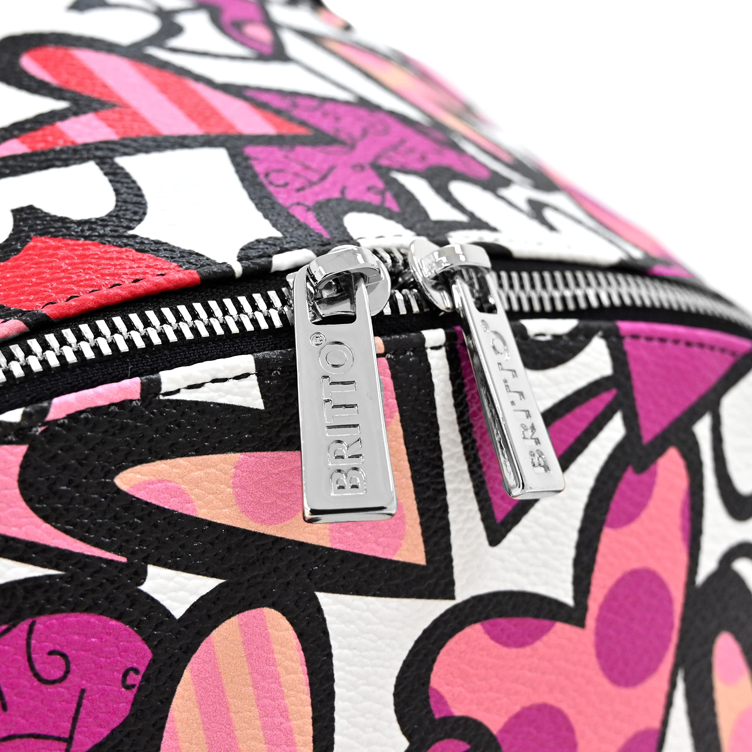 BRITTO Romero Vegan Leather Large Backpack, Alive