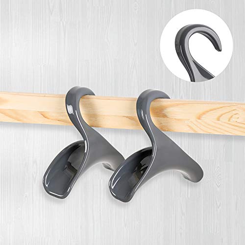 Purse Hanger Hook Bag Rack Holder - Handbag Hanger Organizer Storage - Over The Closet Rod Hanger for Storing and Organizing Purses | Backpacks |Satchels | Crossovers | Handbags | Tote(4 Pack)