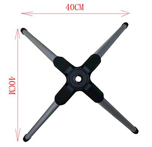 Luumerser Foldable Garment & Clothes Drying Rack,Adjustable Height,Handheld Hanging Ironing Machine Hanger Steam Ironing Machine Accessories Bracket (Black)